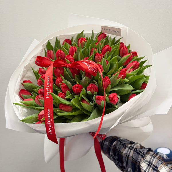 Tulip Bouquets for Gifts – Fleur D'amour Flowers